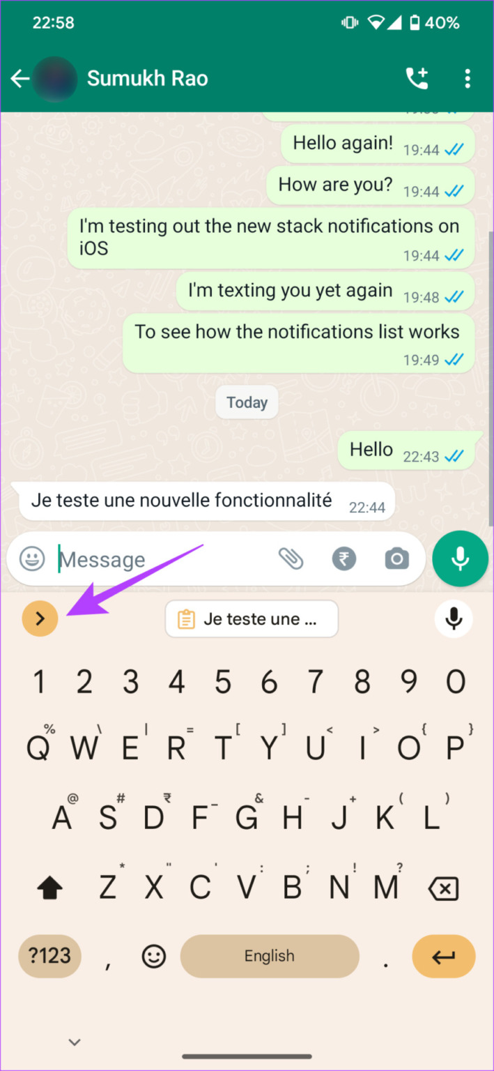 How to Translate WhatsApp Messages on Android and iPhone - Guiding Tech