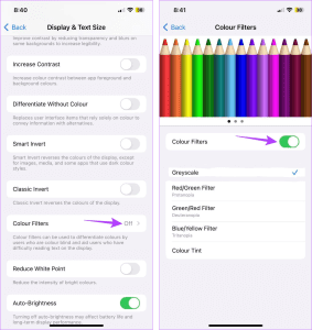 3 Ways to Fix iPhone Screen Black and White Issue - Guiding Tech