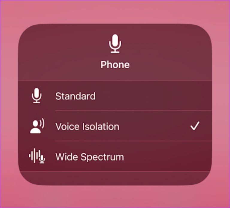 How to Enable and Use Voice Isolation on iPhone - Guiding Tech