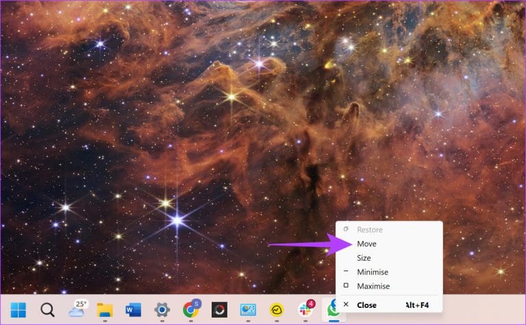 How to Get an Off-Screen Window Back on Screen on Windows