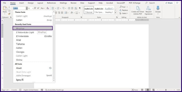 How to Insert Tick ( ) in Word and Other Office Apps - Guiding Tech
