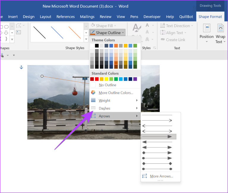 4 Ways to Insert an Arrow in Word Document - Guiding Tech