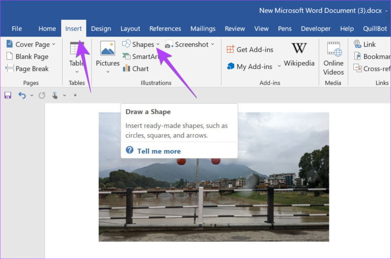 4 Ways to Insert an Arrow in Word Document - Guiding Tech