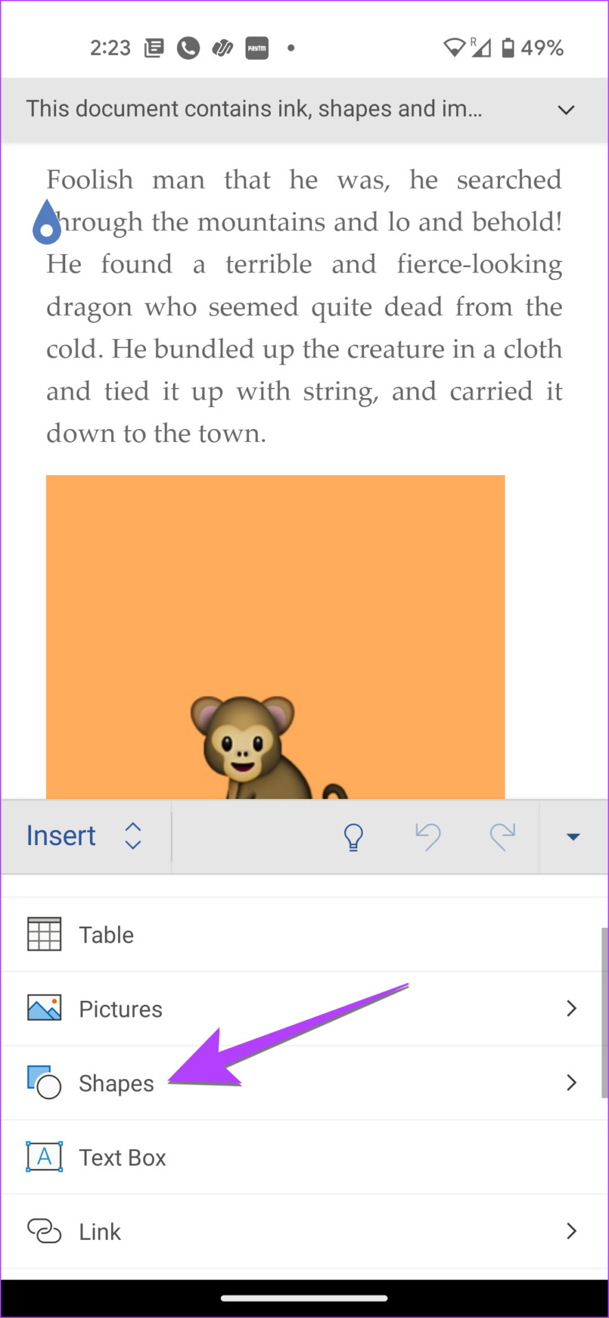 4 Ways to Insert an Arrow in Word Document - Guiding Tech