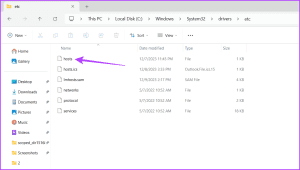 How to Locate and Edit Hosts File on Windows - Guiding Tech