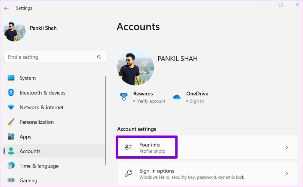 How to Change or Remove User Account Image in Windows 11 - Guiding Tech