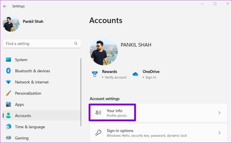 How to Change or Remove User Account Image in Windows 11 - Guiding Tech