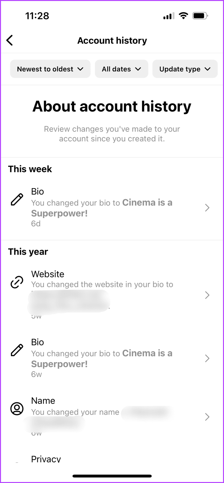 How to See Your Old Instagram Bios on iPhone and Android - Guiding Tech