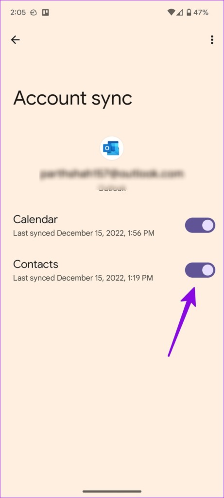 3 Ways to Sync Outlook Contacts With Android - Guiding Tech