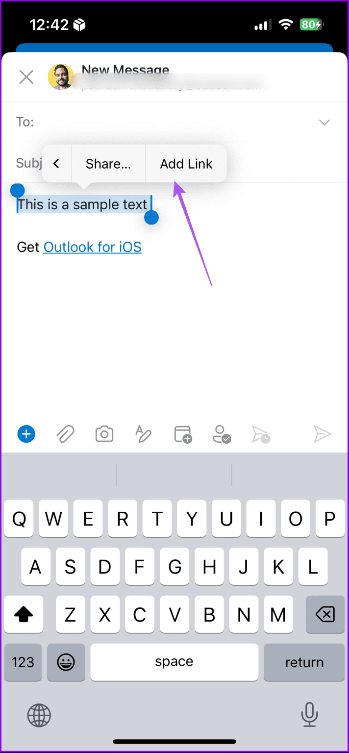 How to Add and Delete a Hyperlink in an Outlook Email - Guiding Tech