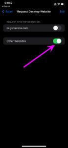 How to Access Desktop Websites in Safari - Guiding Tech
