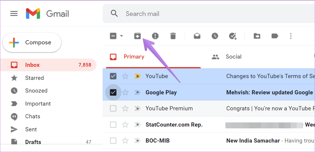 How to Archive or Unarchive Emails in Gmail - Guiding Tech