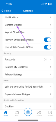 5 Fixes For OneDrive Camera Upload Not Working On IPhone