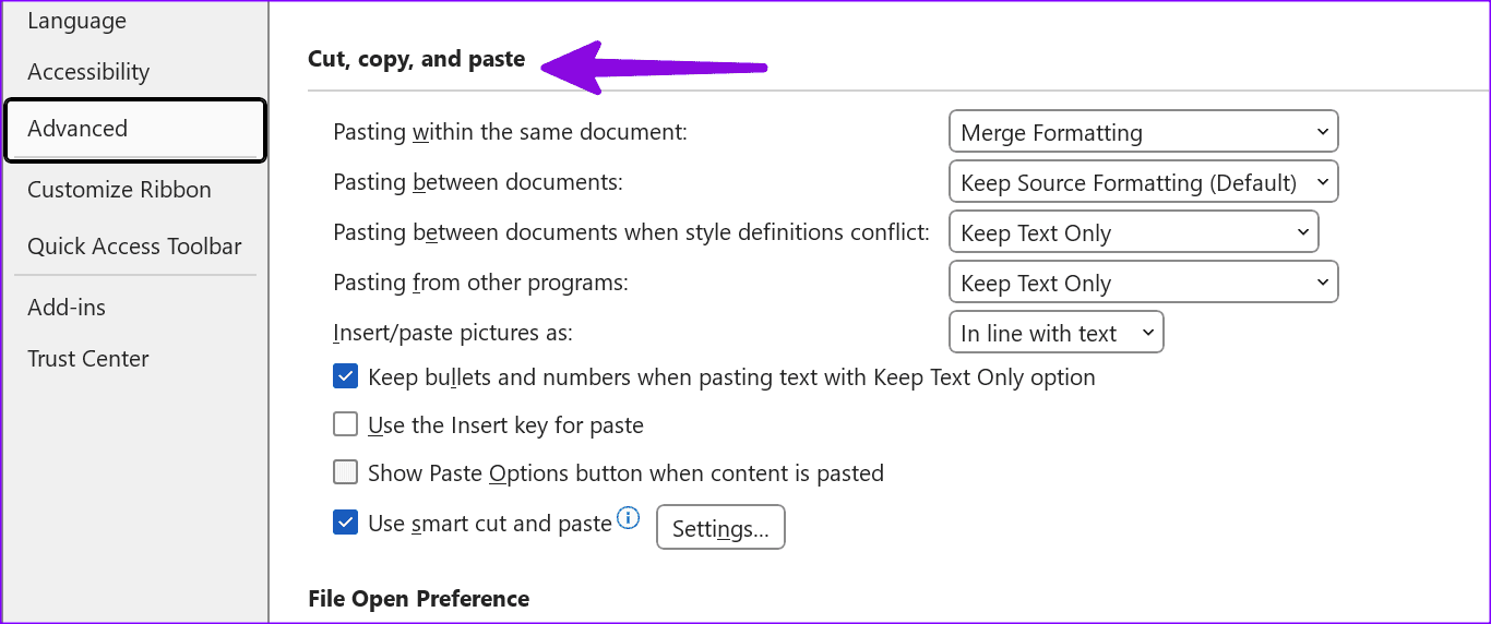 7 Ways to Fix Copy and Paste Not Working in Microsoft Word - Guiding Tech