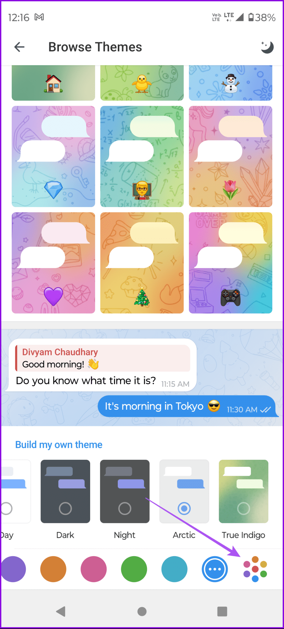 How to Create a Custom Theme in Telegram - Guiding Tech