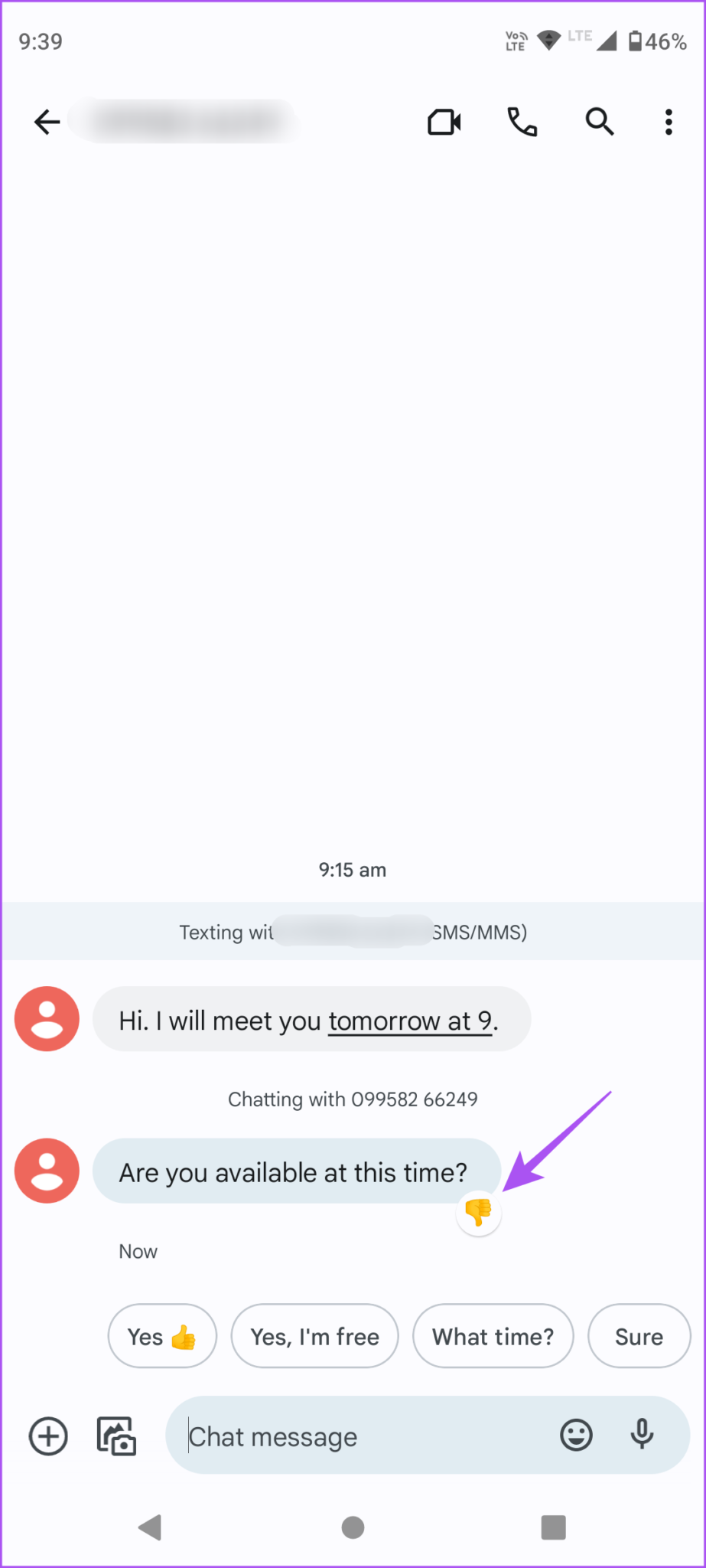 How to Use Reactions in Messages on Android - Guiding Tech