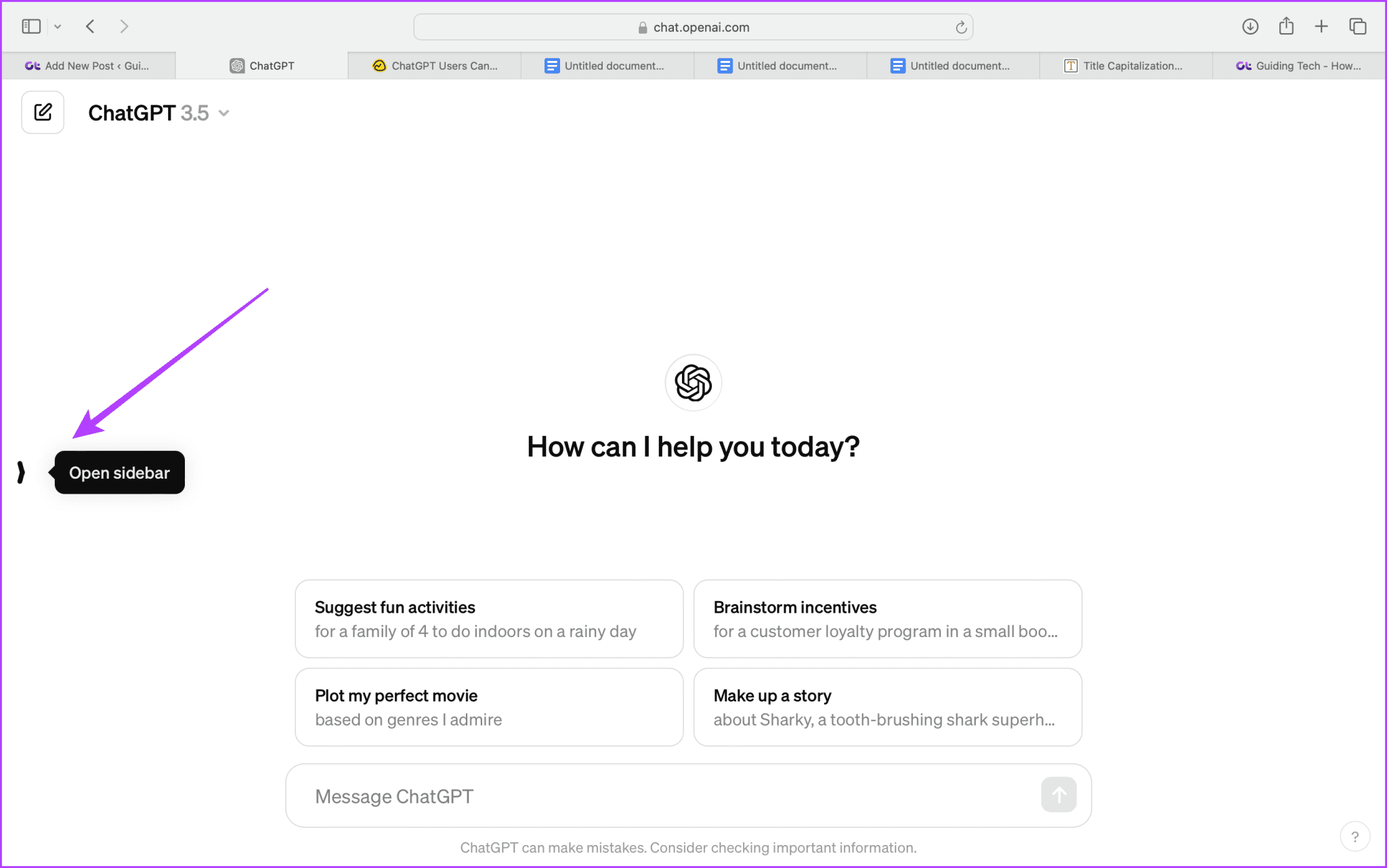 How to View Old Chats on ChatGPT Without Sharing Data - Guiding Tech