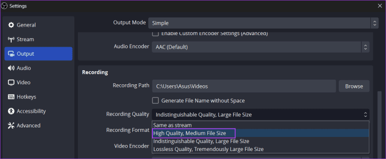 How to Record High-Quality Gameplay Videos Using OBS Studio - Guiding Tech