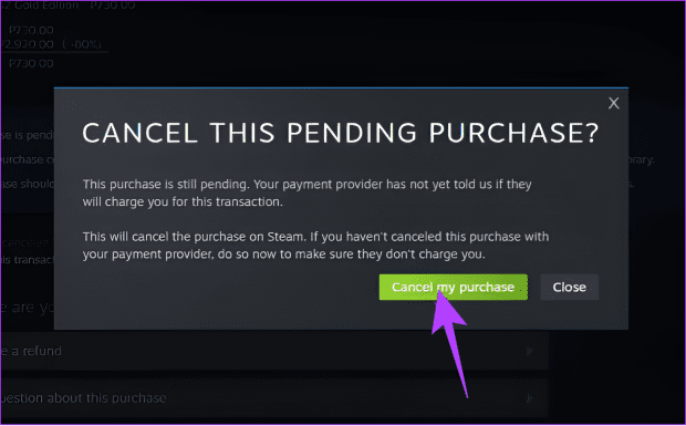 How to Fix Pending Purchase (Transaction) Error on Steam - Guiding Tech