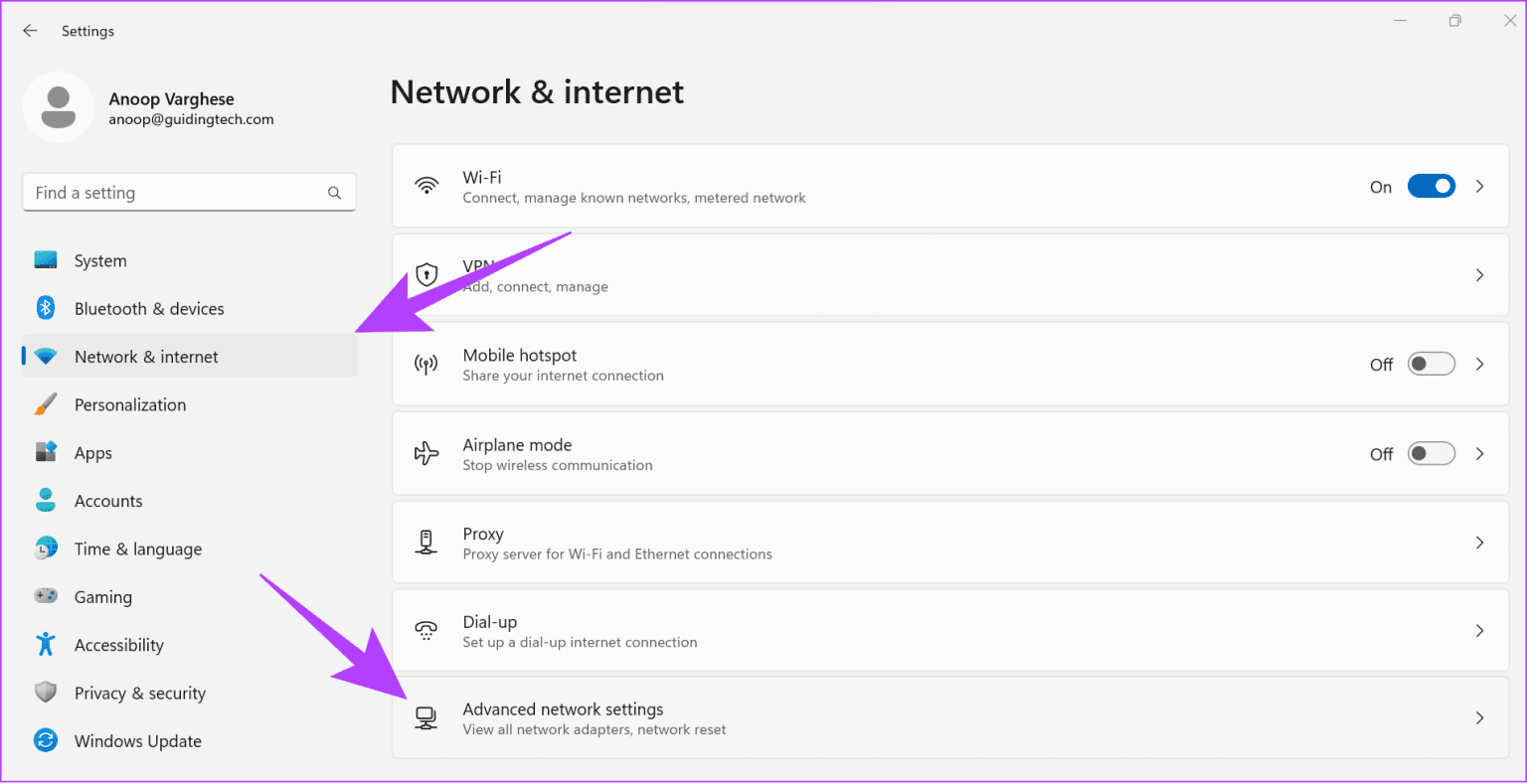 How to Reset Network Settings in Windows 11