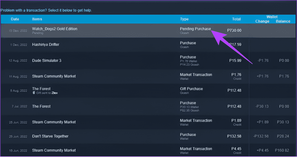 How to Fix Pending Purchase (Transaction) Error on Steam - Guiding Tech