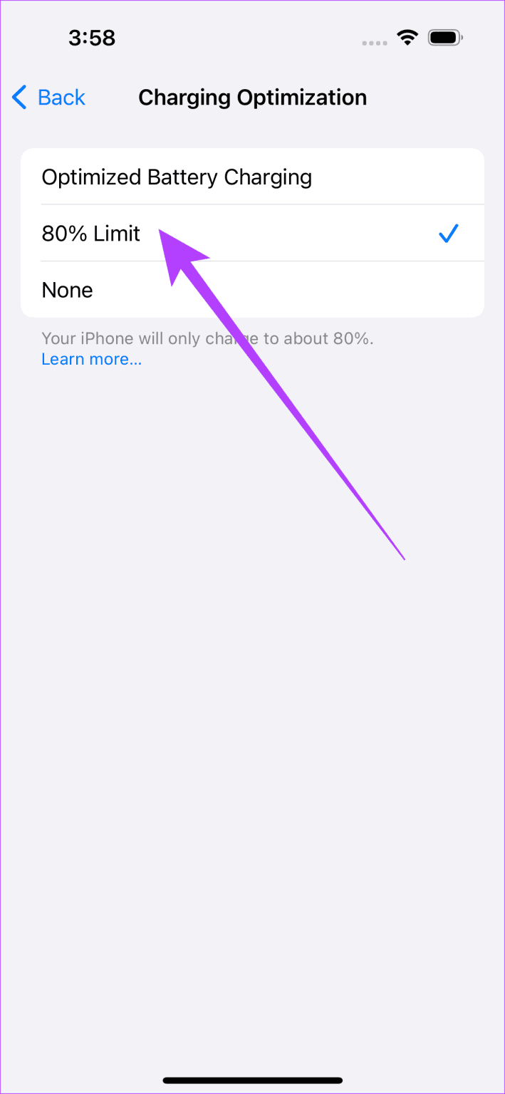 How to Restrict Battery Charging at 80% on iPhone - Guiding Tech