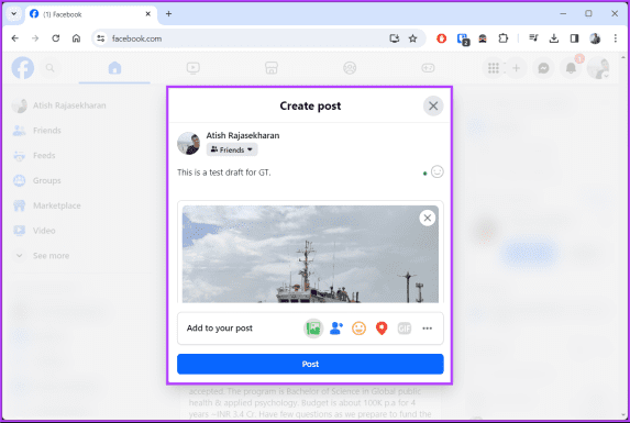 How to Find Drafts on Facebook on Mobile and Desktop - Guiding Tech
