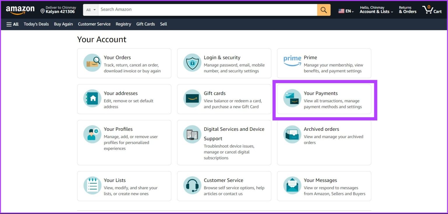 How to Delete a Credit Card From Amazon - Guiding Tech