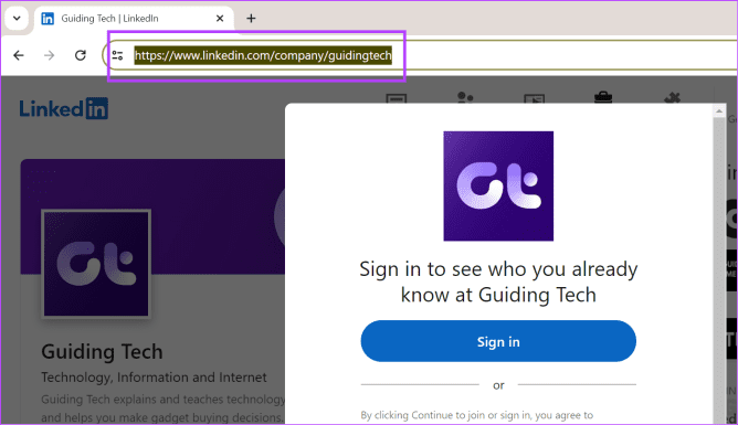 How to View LinkedIn Profiles Anonymously or Without Account - Guiding Tech