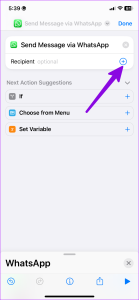 How to Create WhatsApp Contact Shortcuts on iPhone - Guiding Tech