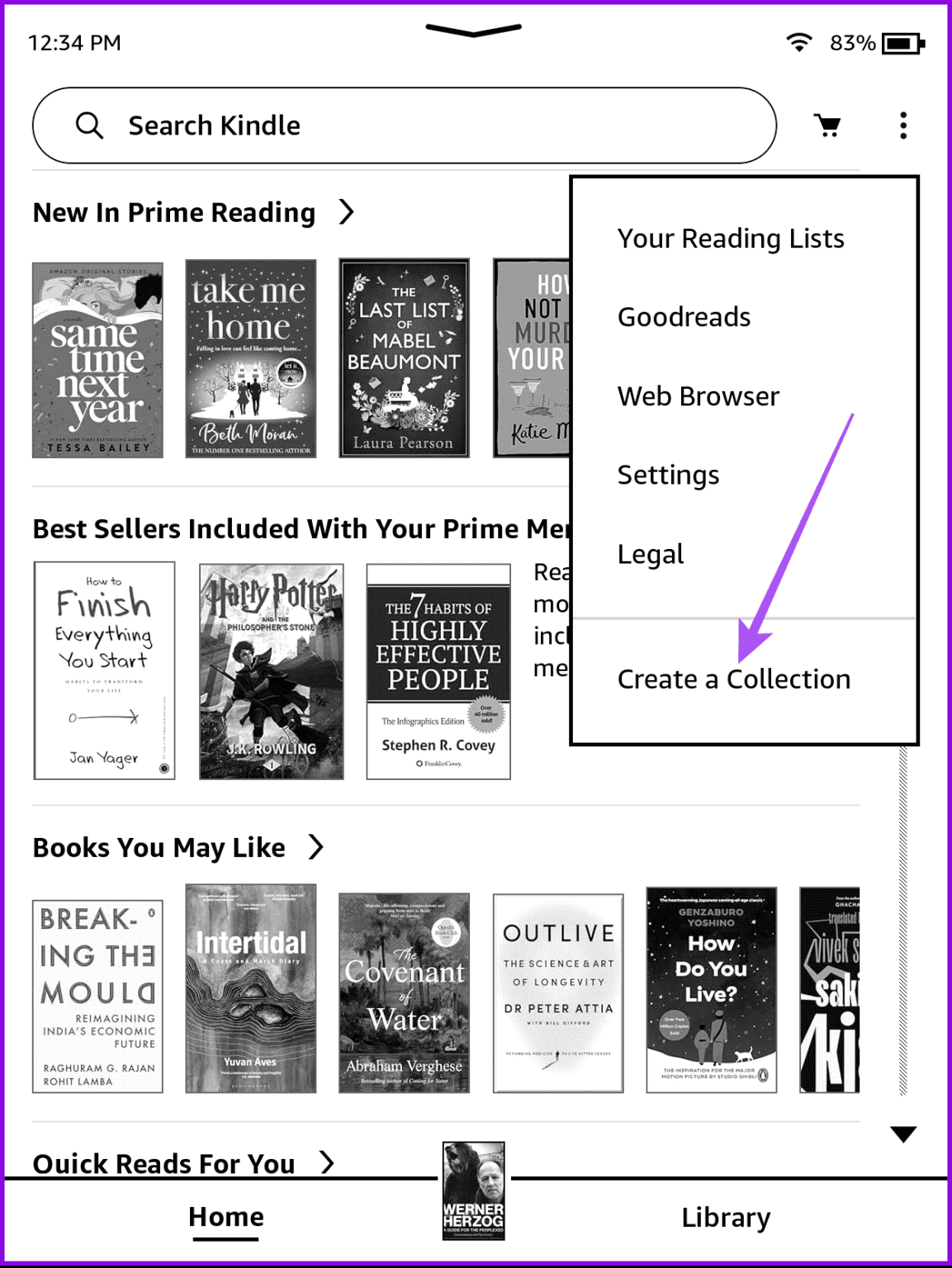 How to Create and Manage Collections on Amazon Kindle - Guiding Tech
