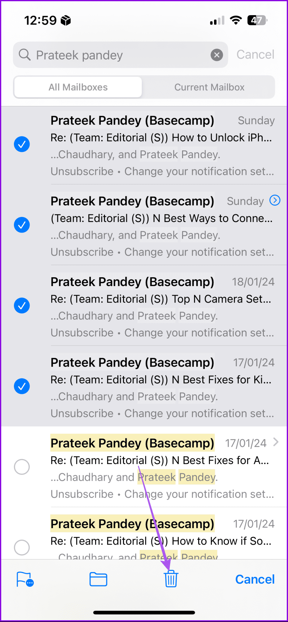 How to Mass Delete Emails in Apple Mail - Guiding Tech
