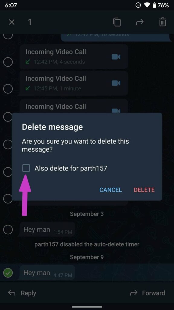 Why Do My Telegram Messages Keep Disappearing