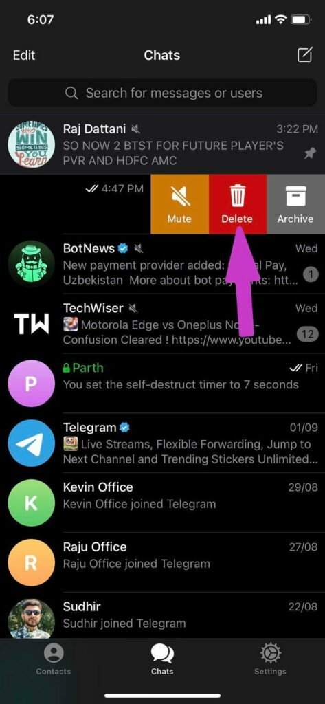 Why Do My Telegram Messages Keep Disappearing
