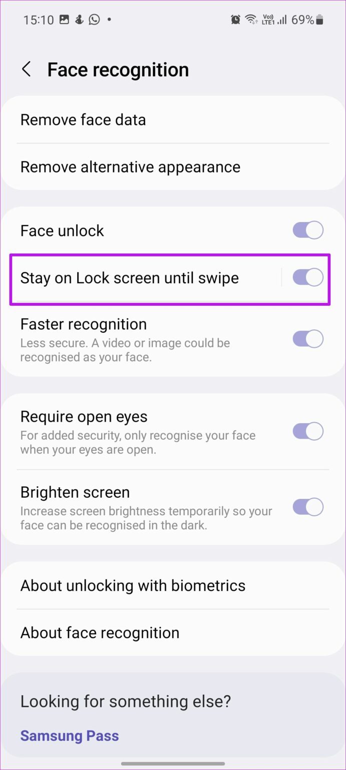 Top 7 Ways to Fix Face Recognition Not Working on Samsung Galaxy Phones ...