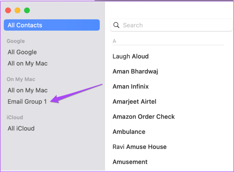 How to Create an Email Group in Mail App on Mac - Guiding Tech