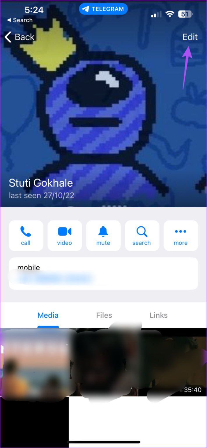 How to Set Custom Profile Picture for Contacts on Telegram - Guiding Tech