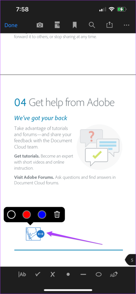 How to Sign PDFs in Adobe Acrobat Reader on iPhone and Mac 2025