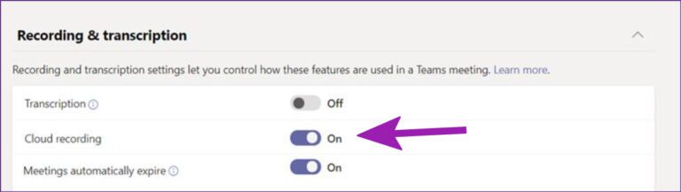 3 Ways to Fix Can't Record Meeting in Microsoft Teams - Guiding Tech