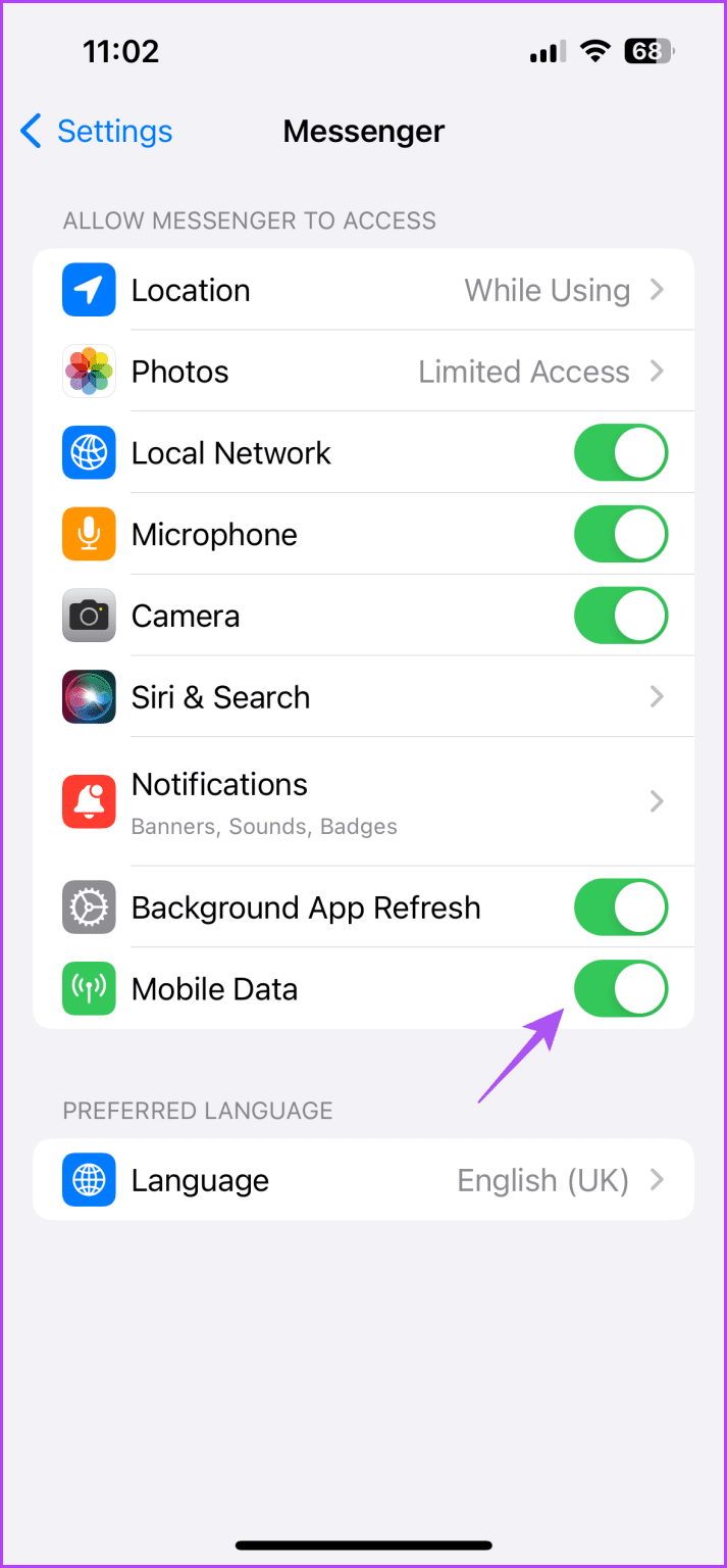3 Fixes for Facebook Messenger Working Only on Wi-Fi - Guiding Tech