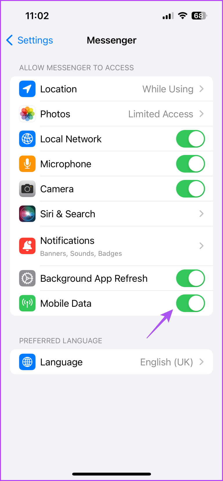 3 Fixes for Facebook Messenger Working Only on Wi-Fi - Guiding Tech