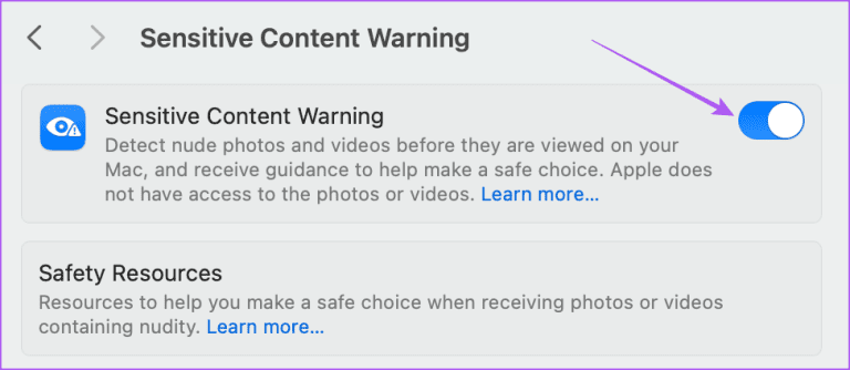 How to Enable Sensitive Content Warning on iPhone, iPad, and Mac ...