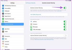How to Enable Sensitive Content Warning on iPhone, iPad, and Mac ...
