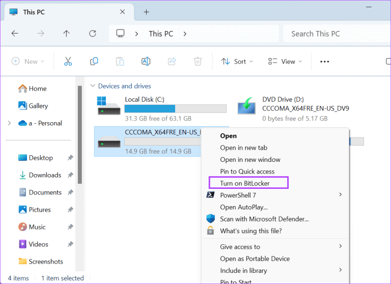 How to Encrypt or Decrypt a USB Flash Drive in Windows 11 - Guiding Tech