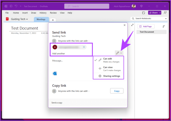 How to Share OneNote Notebook on Desktop and Mobile - Guiding Tech