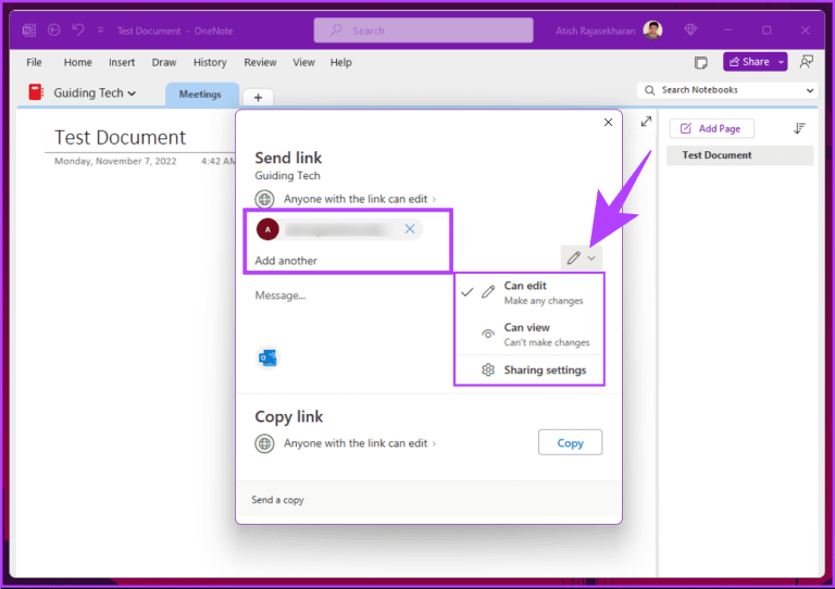 How to Share OneNote Notebook on Desktop and Mobile - Guiding Tech