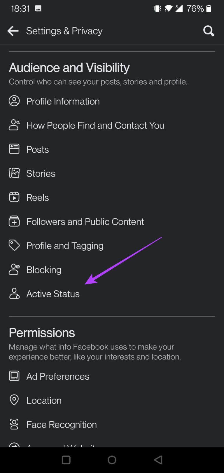 How to Turn Off Your Active Status on Facebook - Guiding Tech