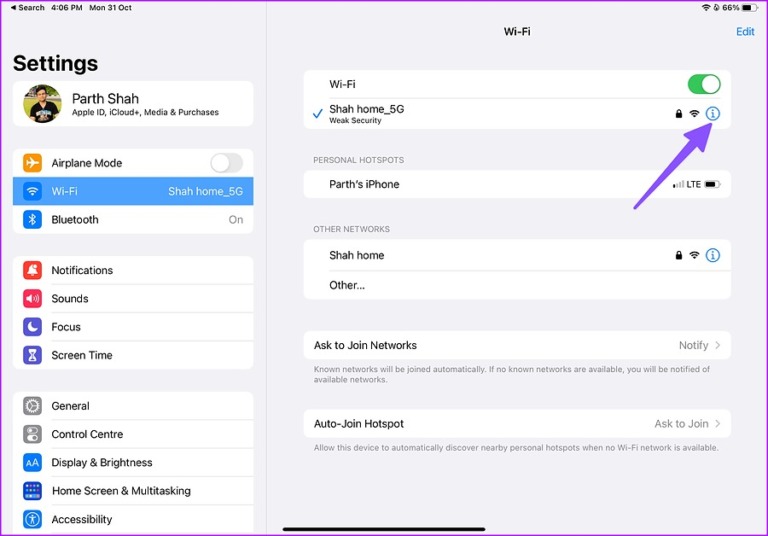 4 Ways to Fix iPad Not Connecting to the Internet - Guiding Tech