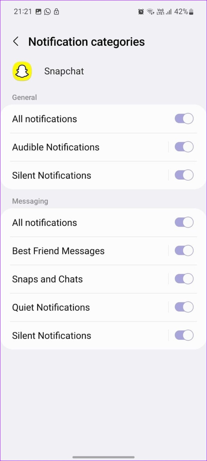 Top 9 Ways to Fix Snapchat Notifications Not Working on Android ...