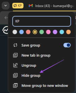 How to Create and Save a Group of Tabs in Chrome